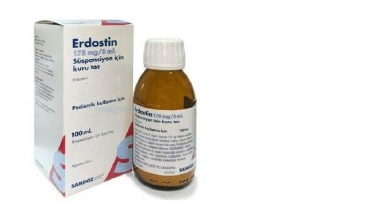 Erdostin Şurup Ne İşe Yarar, Nasıl Kullanılır? Fiyatı 2023